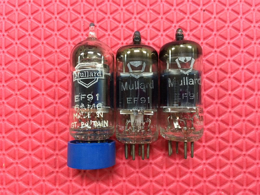 3 Mullard 6AM6 EF91 Vacuum Tubes Valves NOS NIB Lot of Three - Etsy
