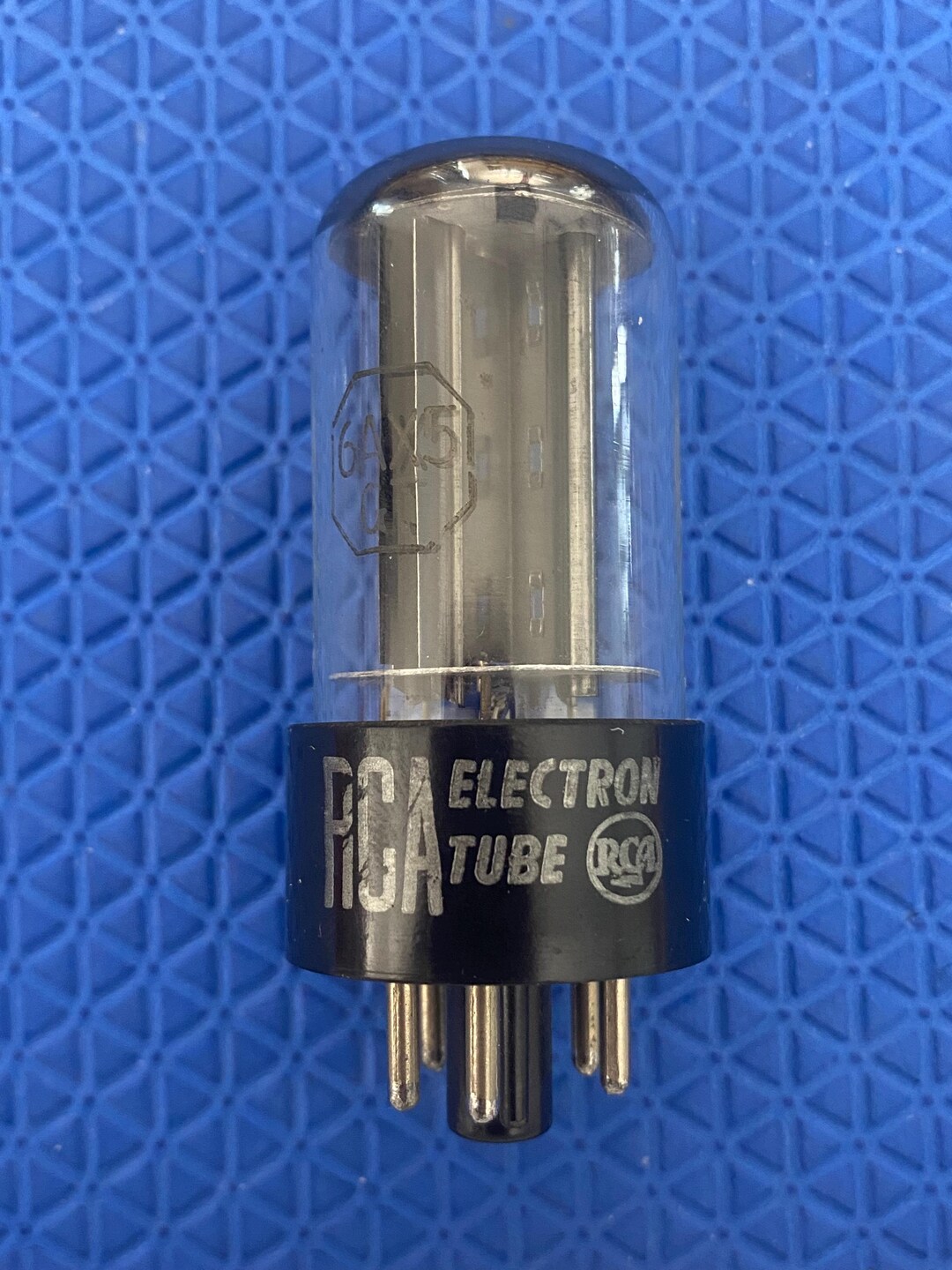 RCA 6AX5 6AX5GT Vacuum Tube Valve Black Plate Rectifier - Etsy