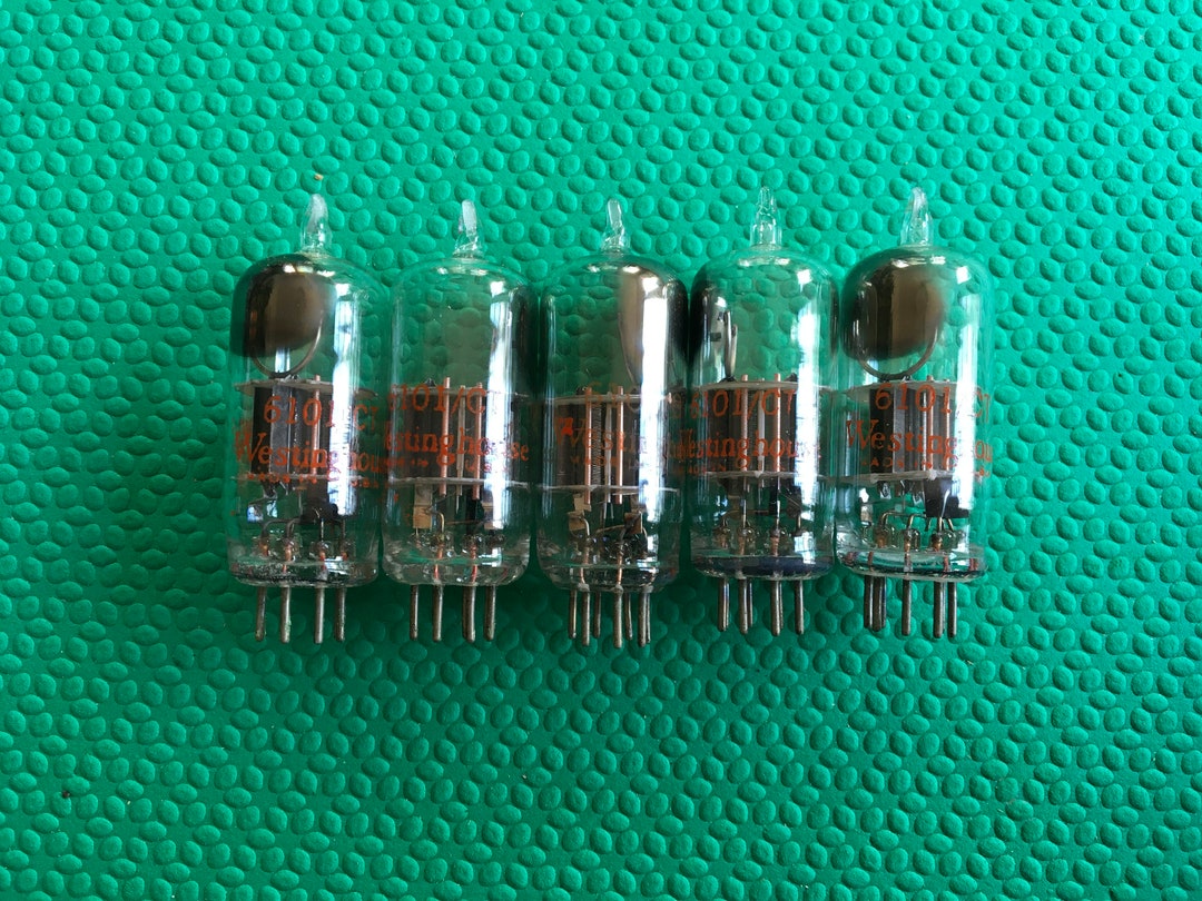 5 Westinghouse 6101 6101/CT Vacuum Tubes Valves Industrial Version NOS NIB Lot of Five - Etsy