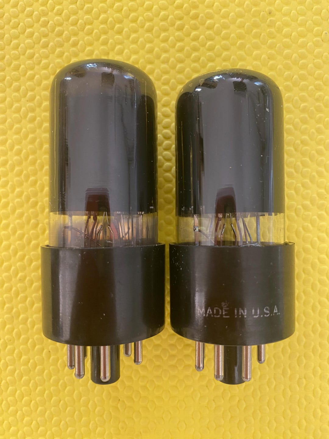 Matched Pair Ken-rad 6V6 6V6GT 6P6 6P6P Vacuum Tubes Black Glass - Etsy