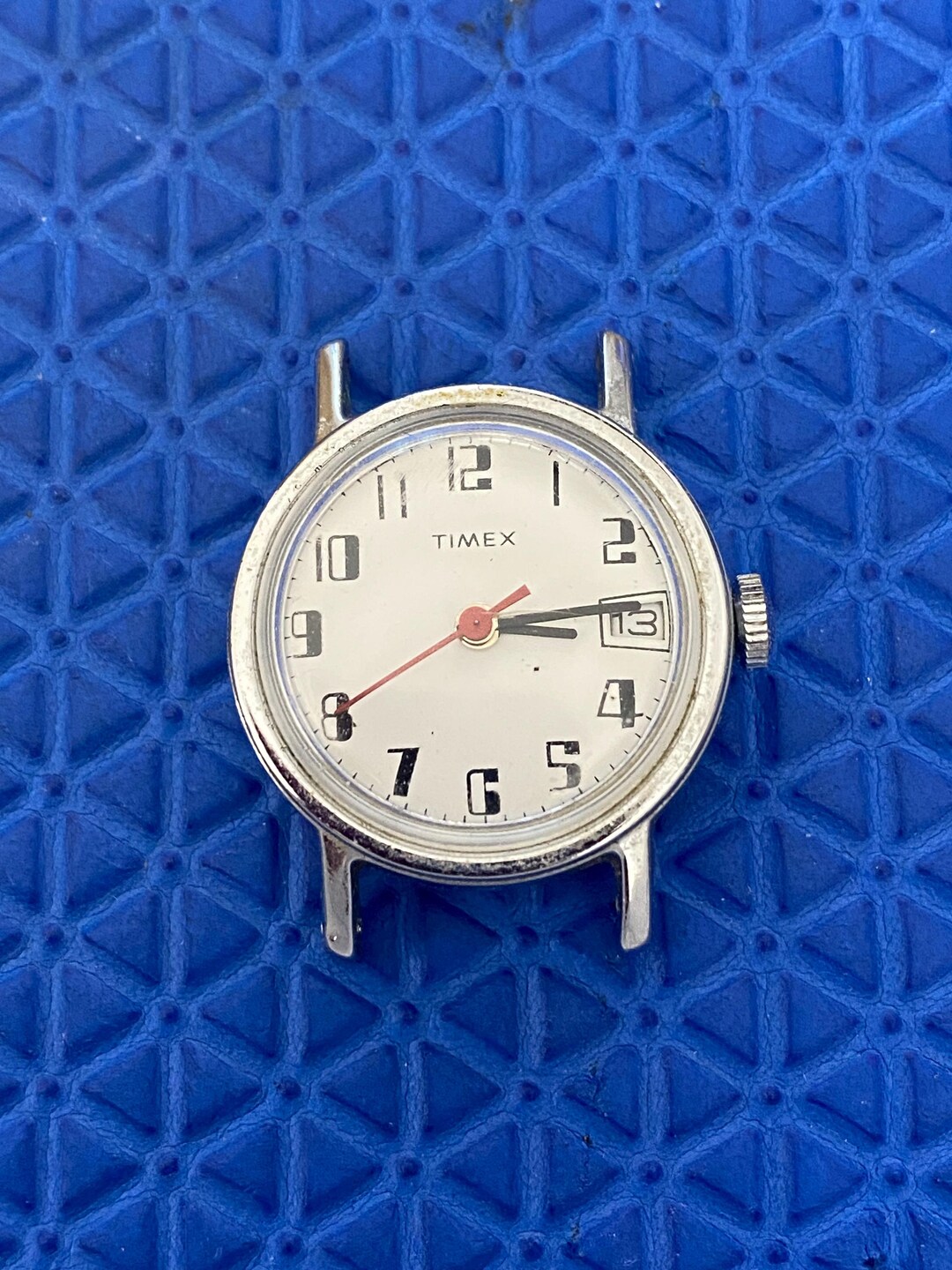 Timex Wind-up Ladies Space Age Wristwatch With Date - Etsy