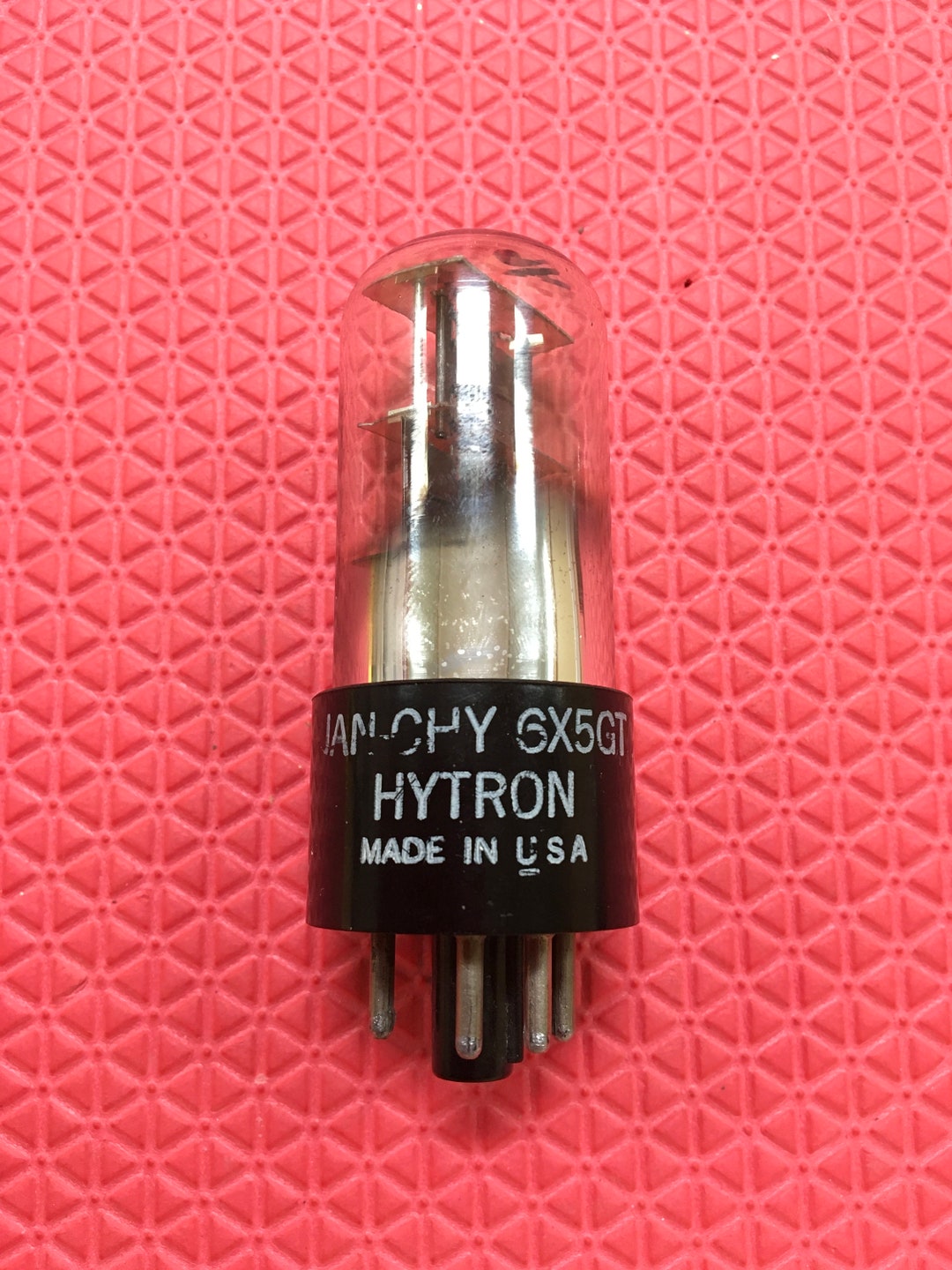 Hytron 6X5 JAN-CHY-6X5GT Vacuum Tube Valve Rectifier Milspec Black ...