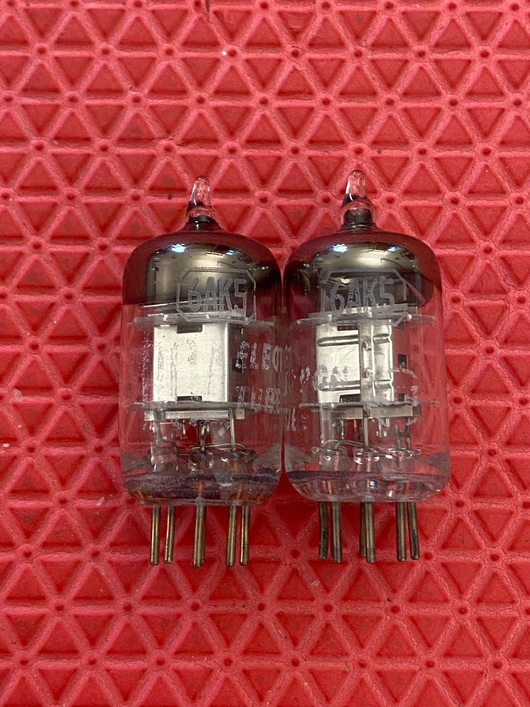 Matched Pair RCA 6AK5 Vacuum Tubes Steel Plate NOS NIB - Etsy
