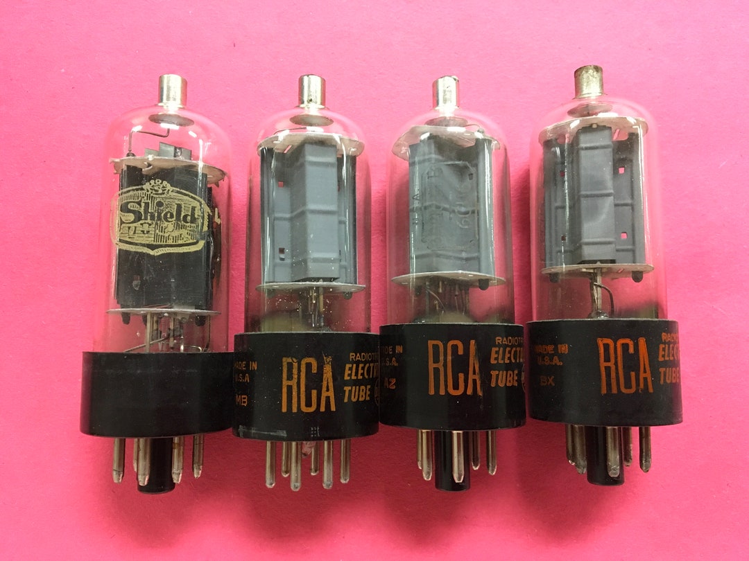 Four Us-made 6BQ6 6BQ6GTA 6CU6 Vacuum Tubes Valves NOS NIB Lot - Etsy