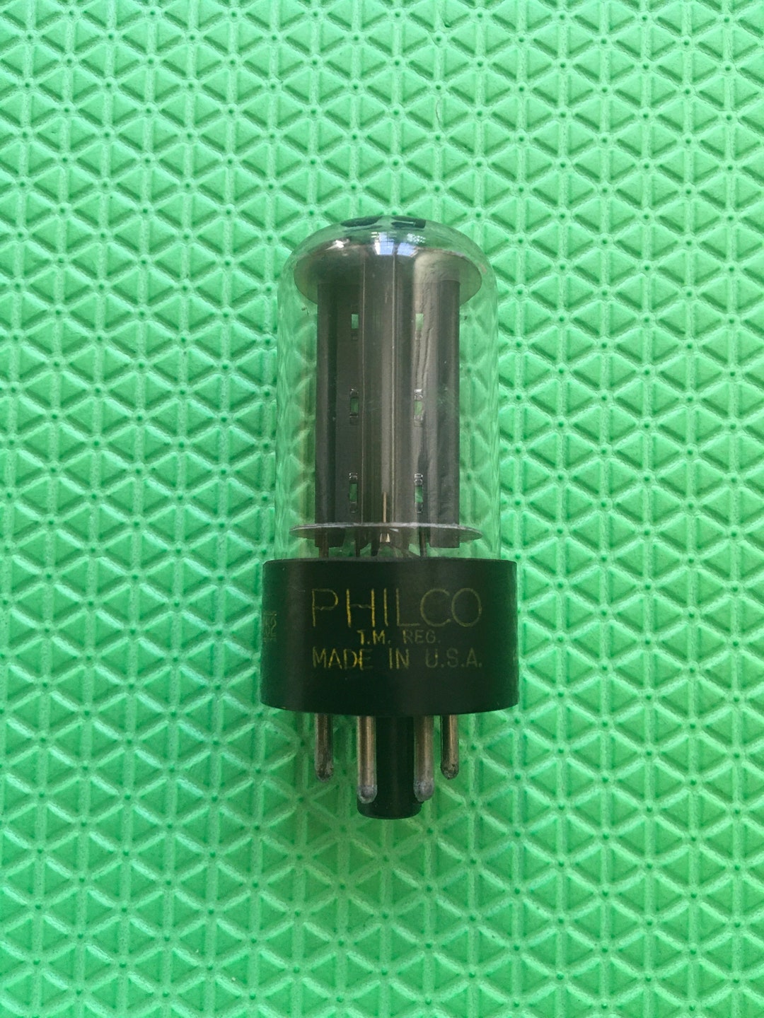 Philco 6AX5 6AX5GT Vacuum Tube Valve Black Plate Rectifier - Etsy