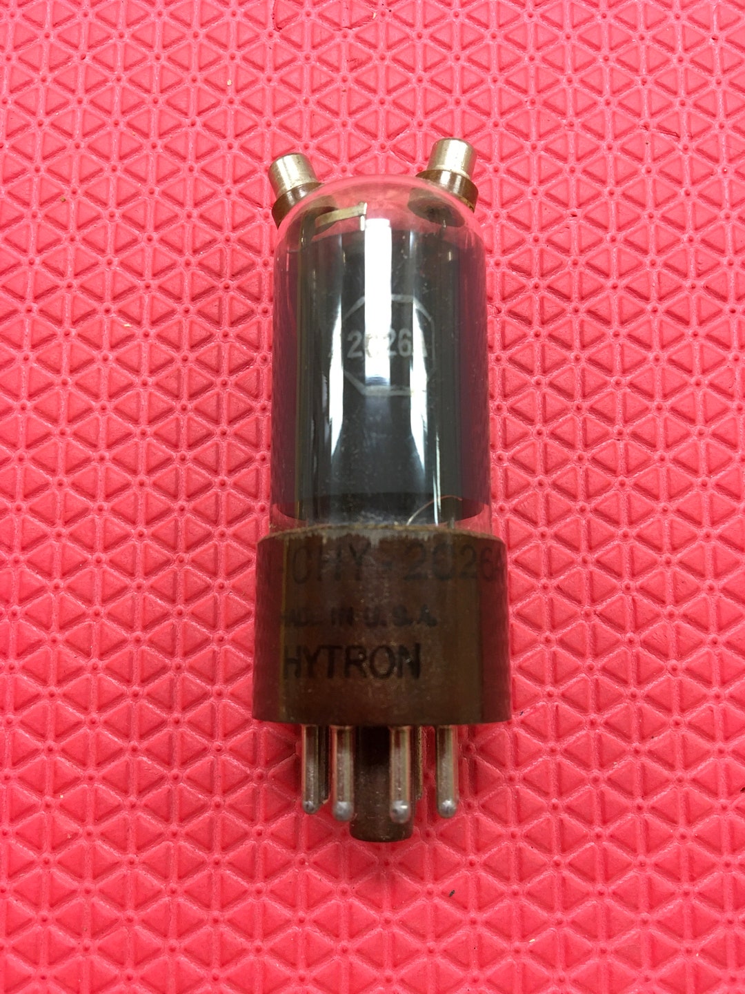 Hytron JANCHY2C26A 2C26 2C26A Vacuum Tube Valve Gray Glass Milspec ...