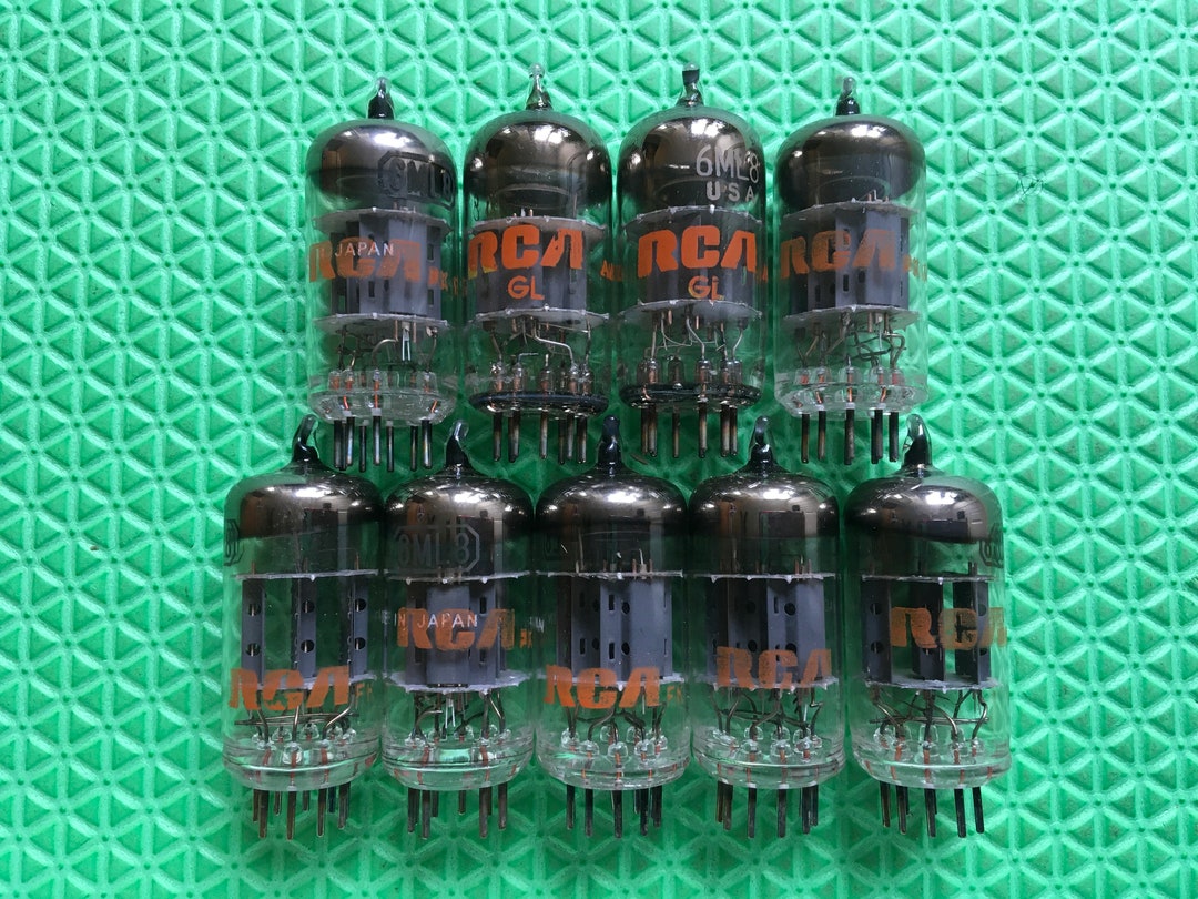 9 RCA 6ML8 Vacuum Tubes Valves NOS NIB Lot of Nine - Etsy