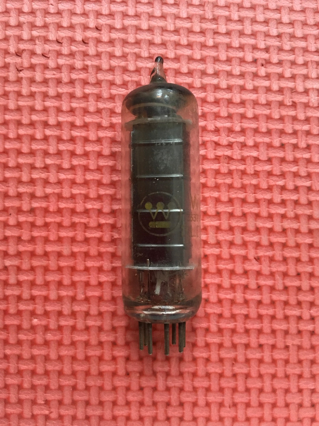 Westinghouse 50C5 Vacuum Tube Valve Rectifier Shiny Black Plates 4 ...