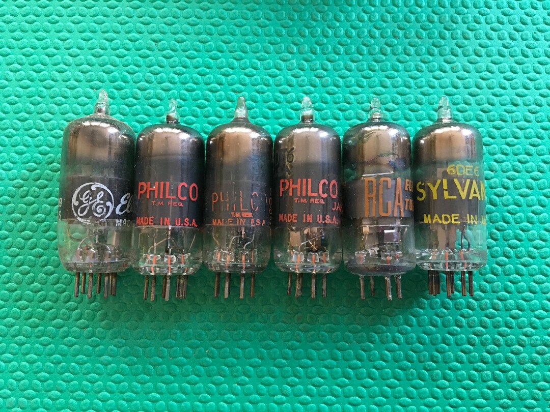 6 Us-made 6DE6 Vacuum Tubes Valves NOS NIB Lot of Six - Etsy