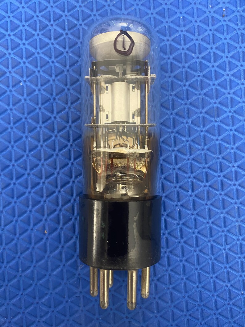 Sylvania 6E5 Indicator Magic Eye Vacuum Tube Valve Nos-testing Bright ...