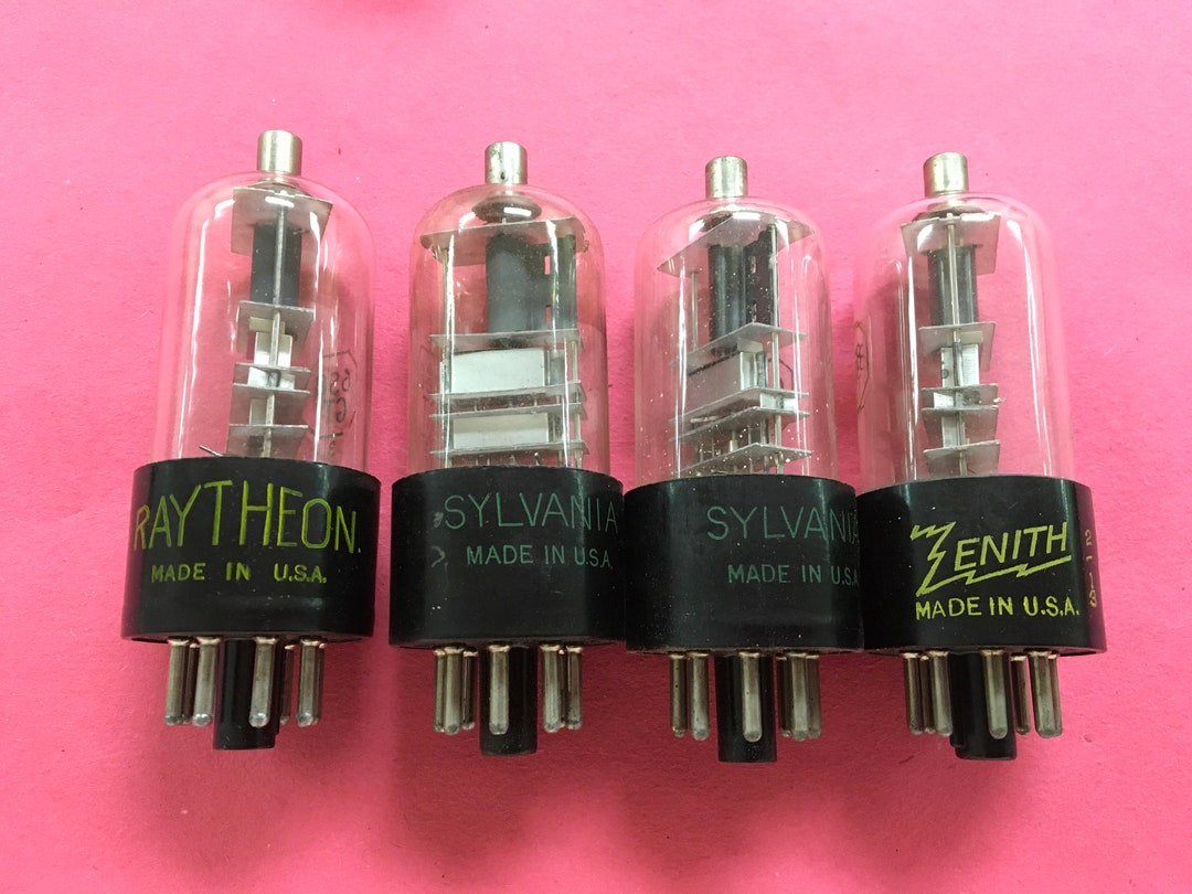 4 Us-made 6S8 6S8GT Vacuum Tubes Valves NOS NIB Lot of Four - Etsy Singapore