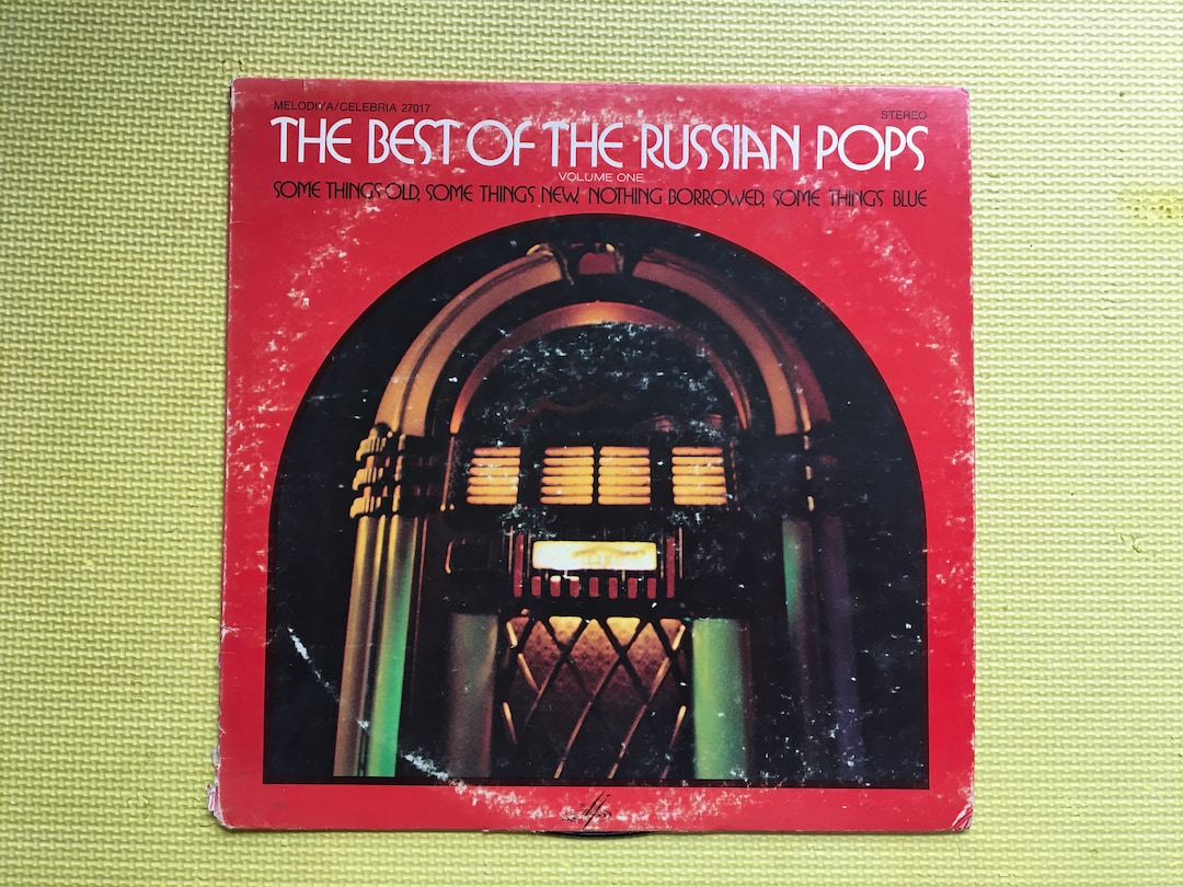The Best of the Russian Pops LP Melodia / Celebria Records - Etsy