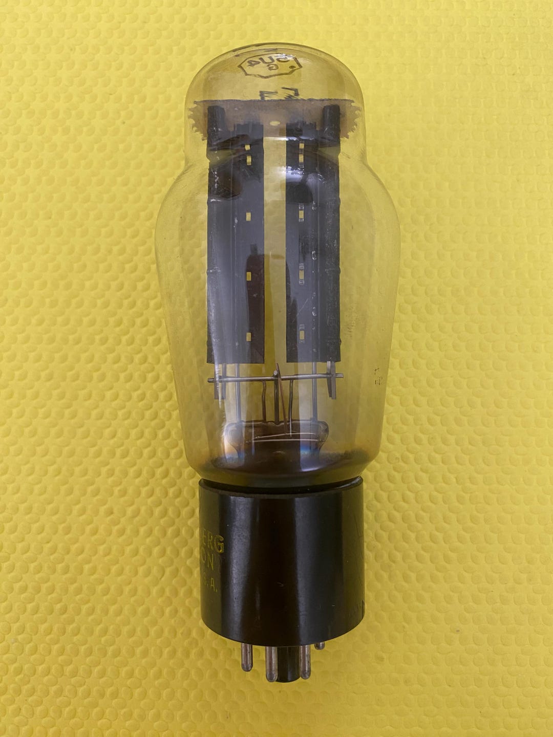 Raytheon 5U4 5U4G Vacuum Tube Valve Rectifier Black Plate Shoulder ST ...