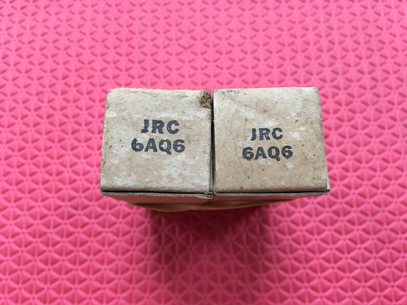 2 RCA 6AQ6 JRC6AQ6 Vacuum Tubes Valves Milspec NOS NIB Lot of Two ...