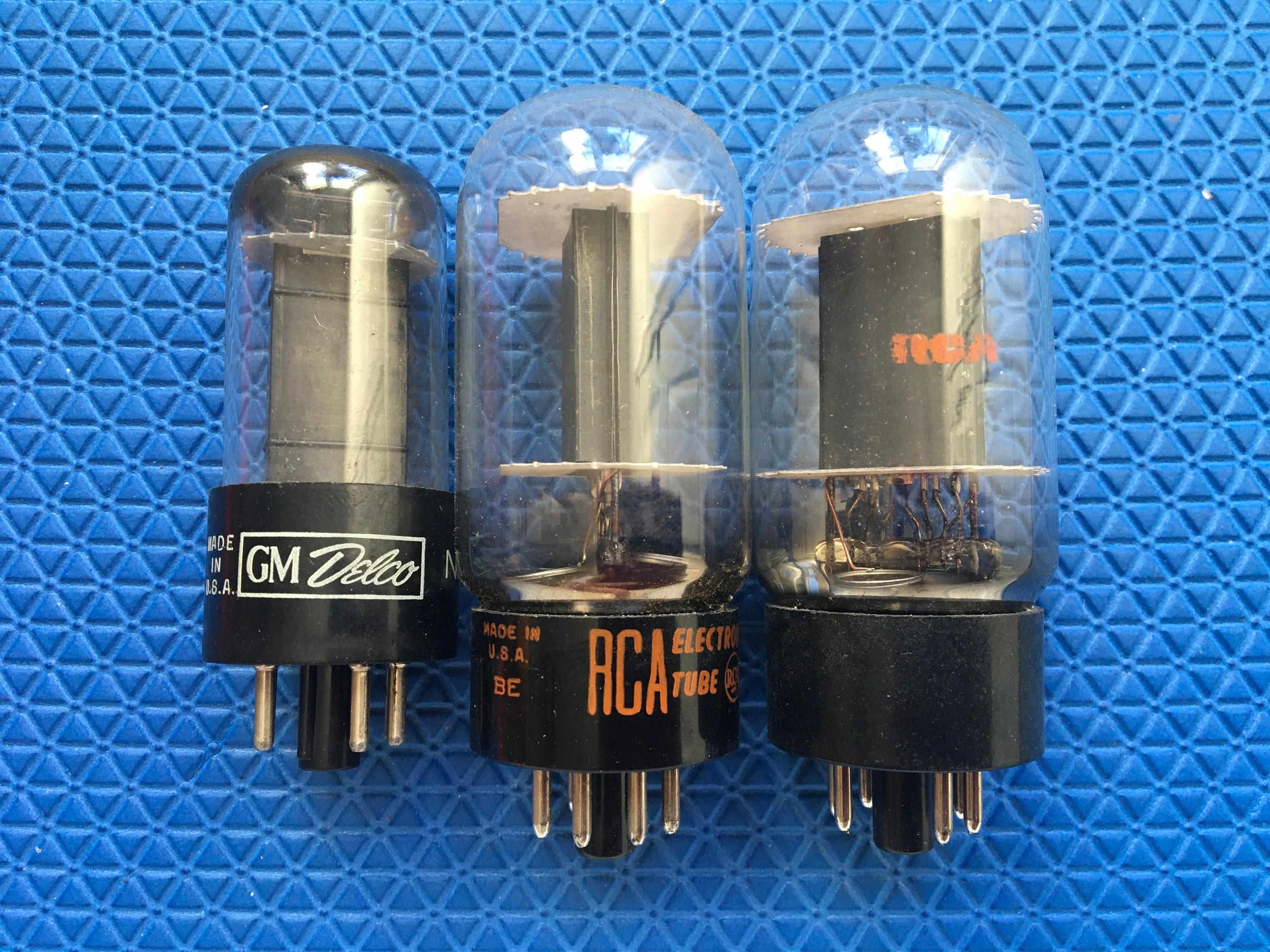 Three 3 Us-made 6Y6 6Y6GT 6Y6GTA Vacuum Tubes Valves NOS NIB Lot of ...