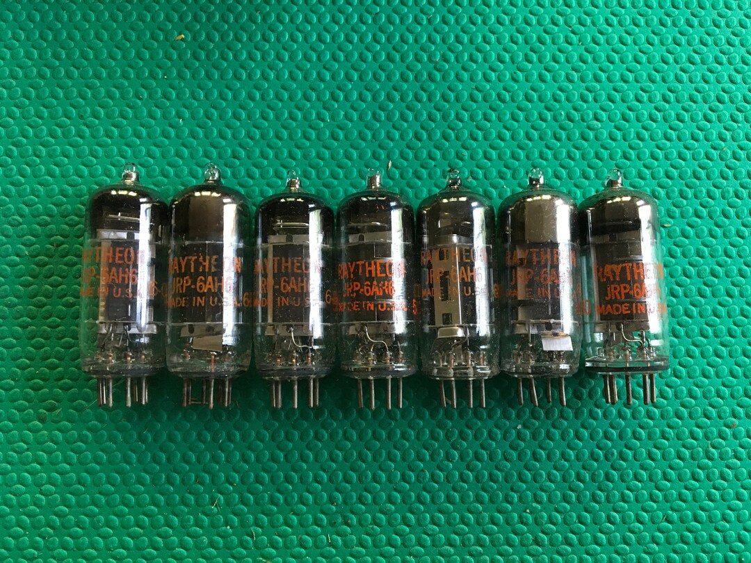 7 Raytheon 6AH6 JANCRP6AH6 Vacuum Tubes Valves Milspec NOS NIB - Etsy