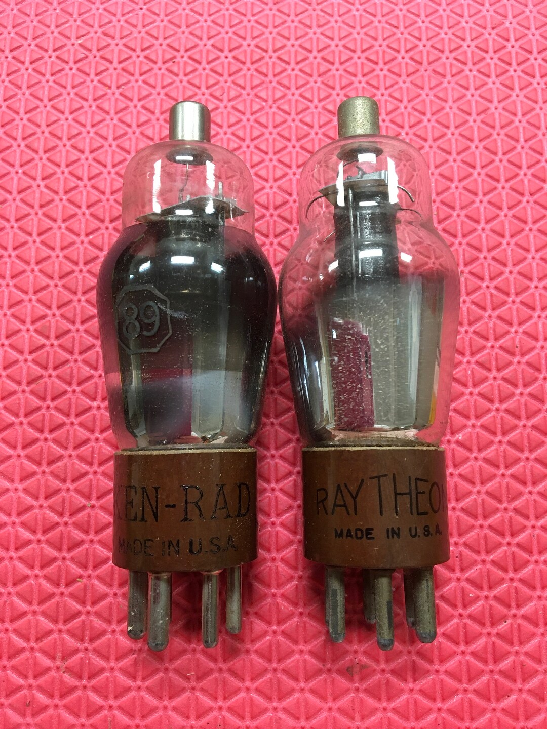 2 Us-made Number / Type 89 #89 Vacuum Tubes Valves NOS NIB Lot of Two ...