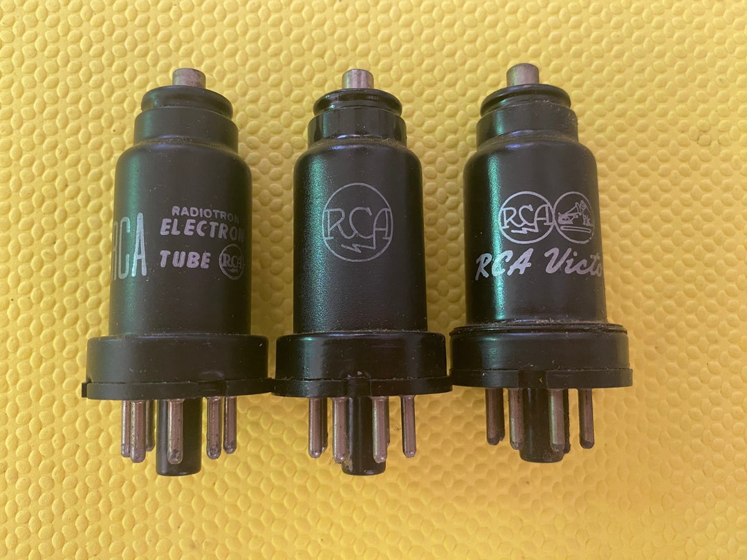 3 Us-made 6B8 6B8G Vacuum Tubes Valves NOS NIB Lot of Three - Etsy