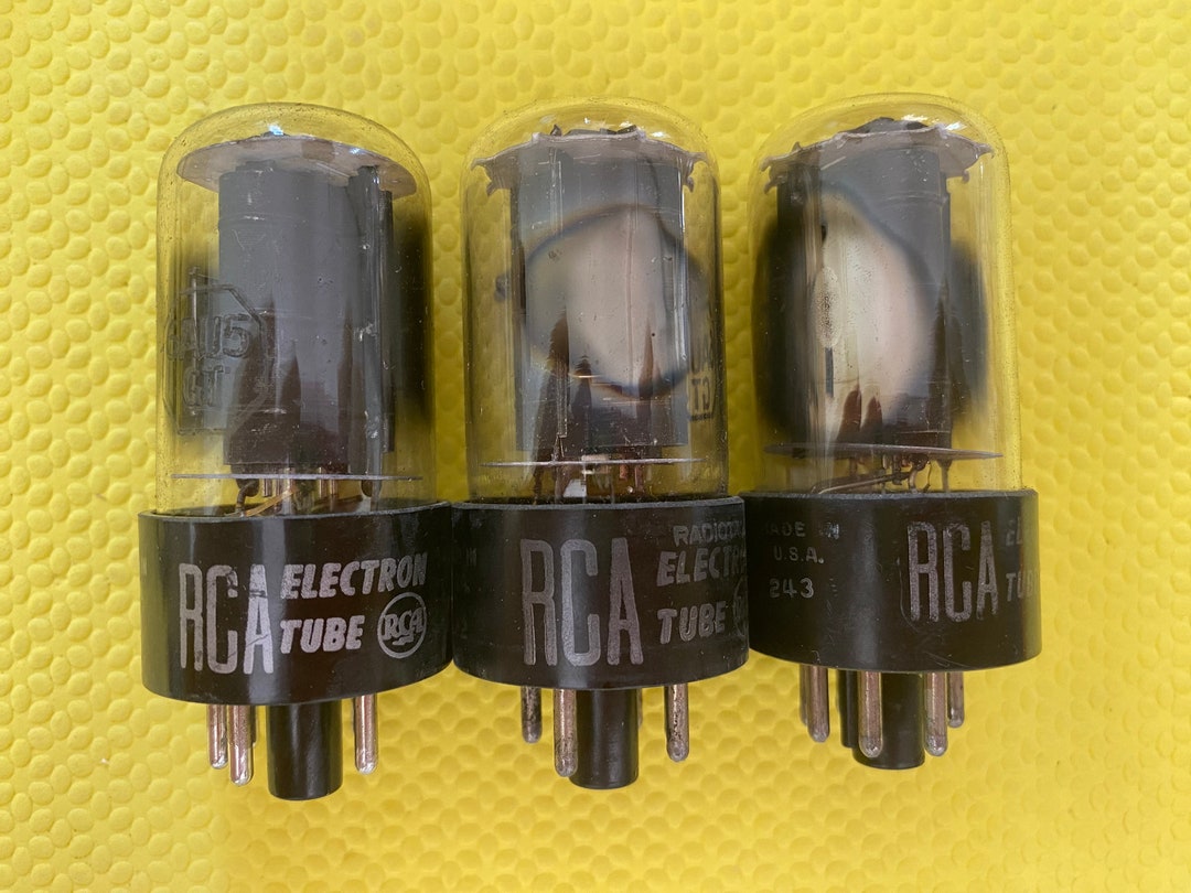 3 RCA 6AU5 6AU5GT Vacuum Tubes Valves NOS NIB Lot of Three - Etsy