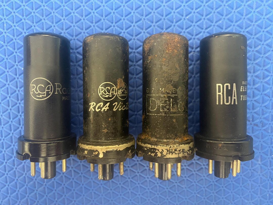 4 RCA 6X5 Vacuum Tubes Valves Rectifiers Lot of Four - Etsy