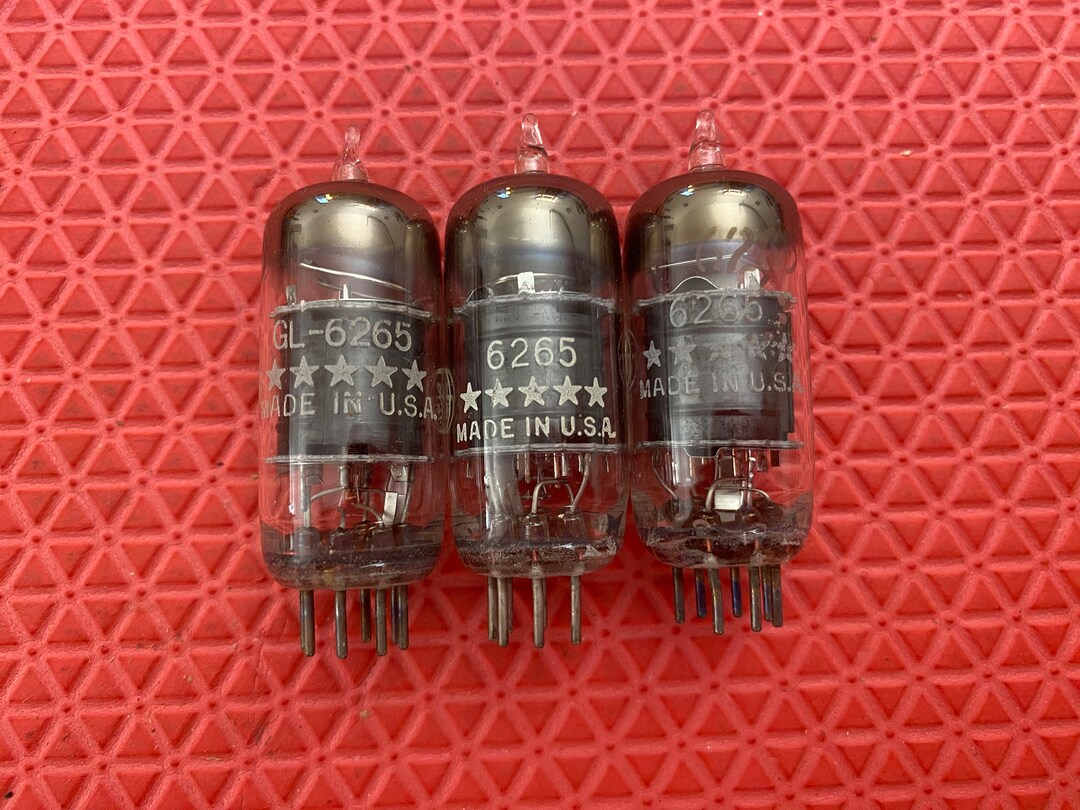 3 General Electric GE 6265 Vacuum Tubes Valves NOS NIB Industrial 5-star Version Lot of Three - Etsy