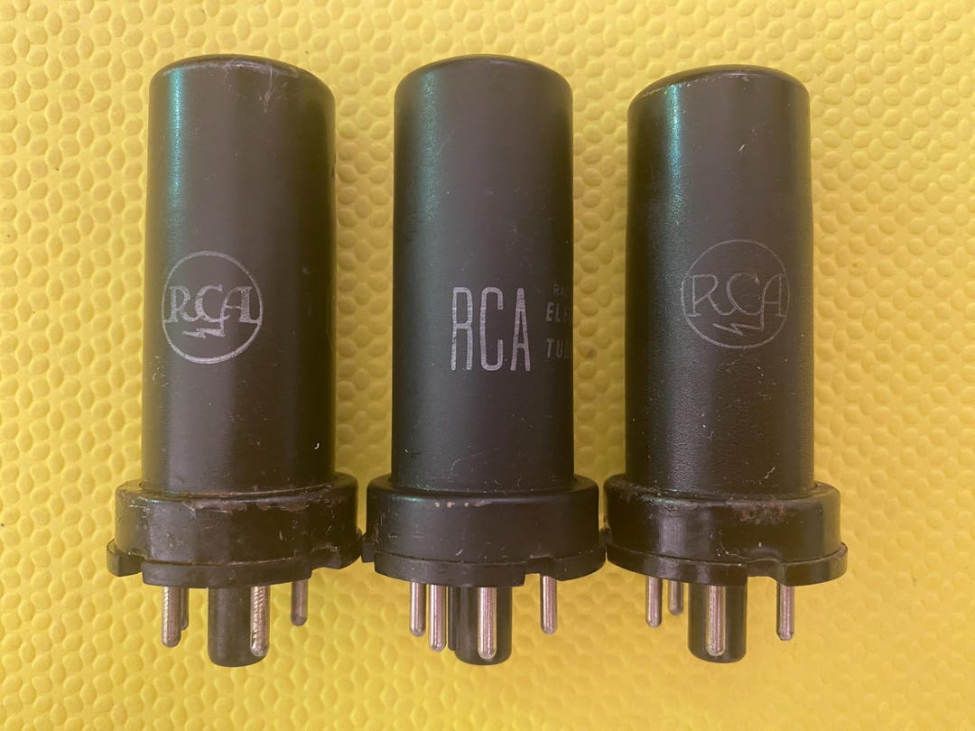 Matched Trio RCA 5Z4 Vacuum Tubes Valves Rectifiers Lot of Three - Etsy