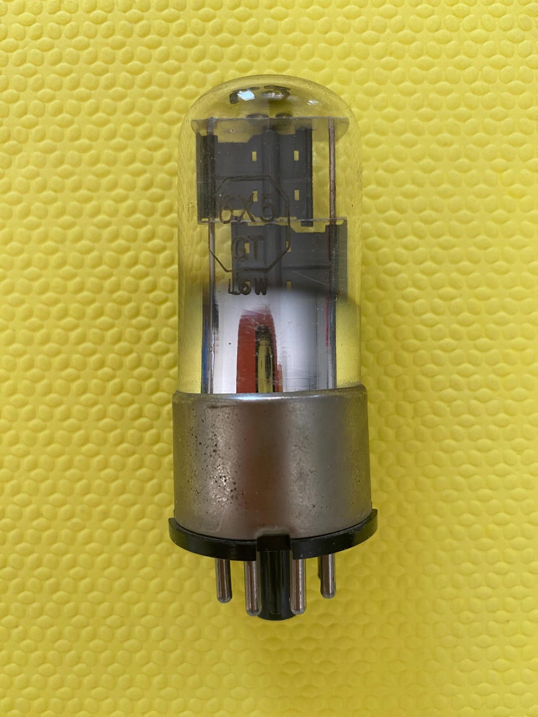Westinghouse 6X5 6X5GT Vacuum Tube Valve Metal Base Rectifier Nos ...