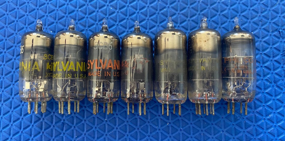 7 Sylvania 3CB6 Vacuum Tubes Valves NOS NIB Lot of Seven - Etsy