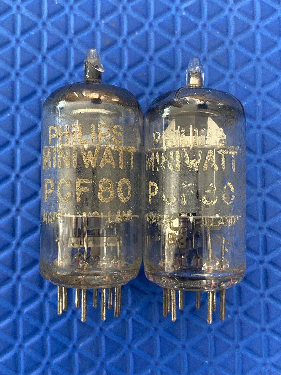 Matched Pair Philips Miniwatt PCF80 9U8 Vacuum Tubes Valves - Etsy