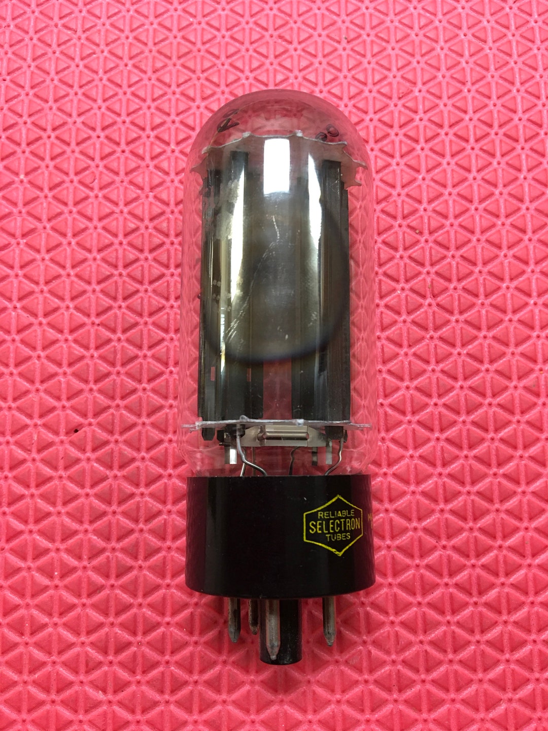 Raytheon Uniline 5U4 5U4GB Vacuum Tube Valve Rectifier Black Plate Nos ...
