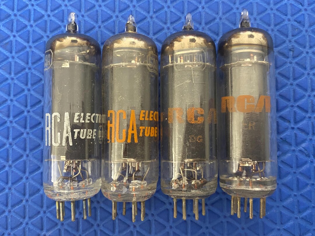 4 RCA 6AQ5A Vacuum Tubes Valves NOS NIB Lot of Four - Etsy