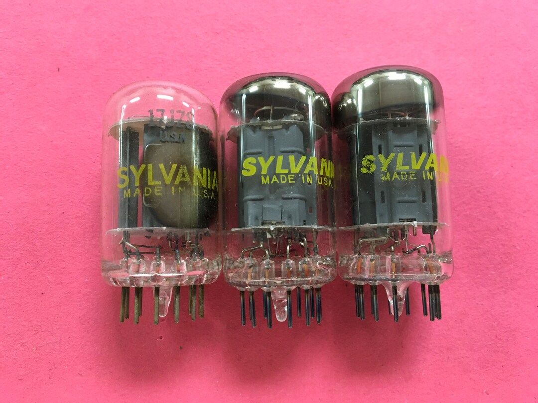 3 Sylvania 17JZ8 Vacuum Tubes Valves NOS NIB Lot of Three - Etsy