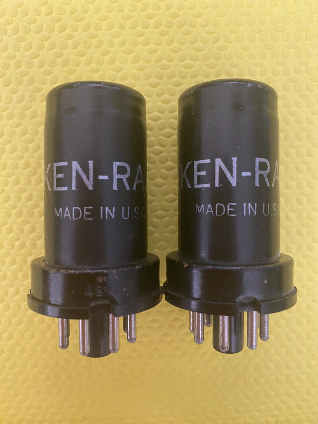 Matched Pair Ken-rad 6SJ7 Vacuum Tubes Valves Nos-testing - Etsy