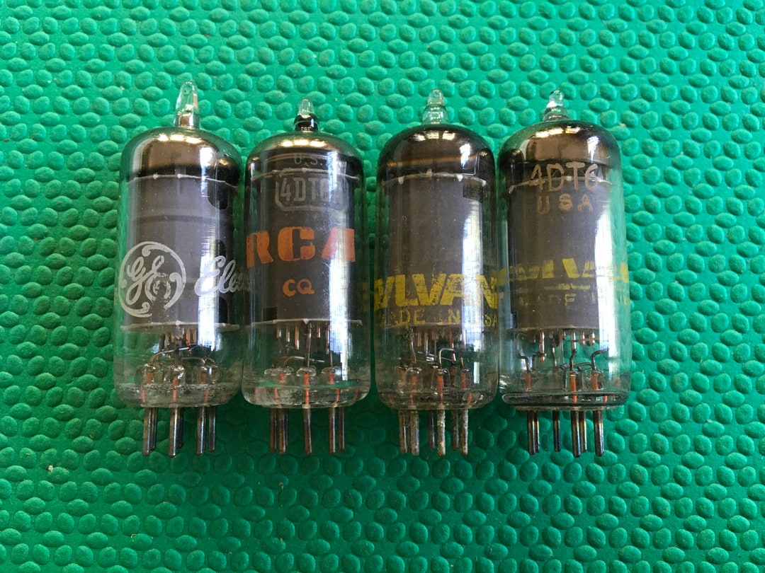 4 Us-made 4DT6 4DT6A Vacuum Tubes Valves NOS NIB Lot of Four - Etsy