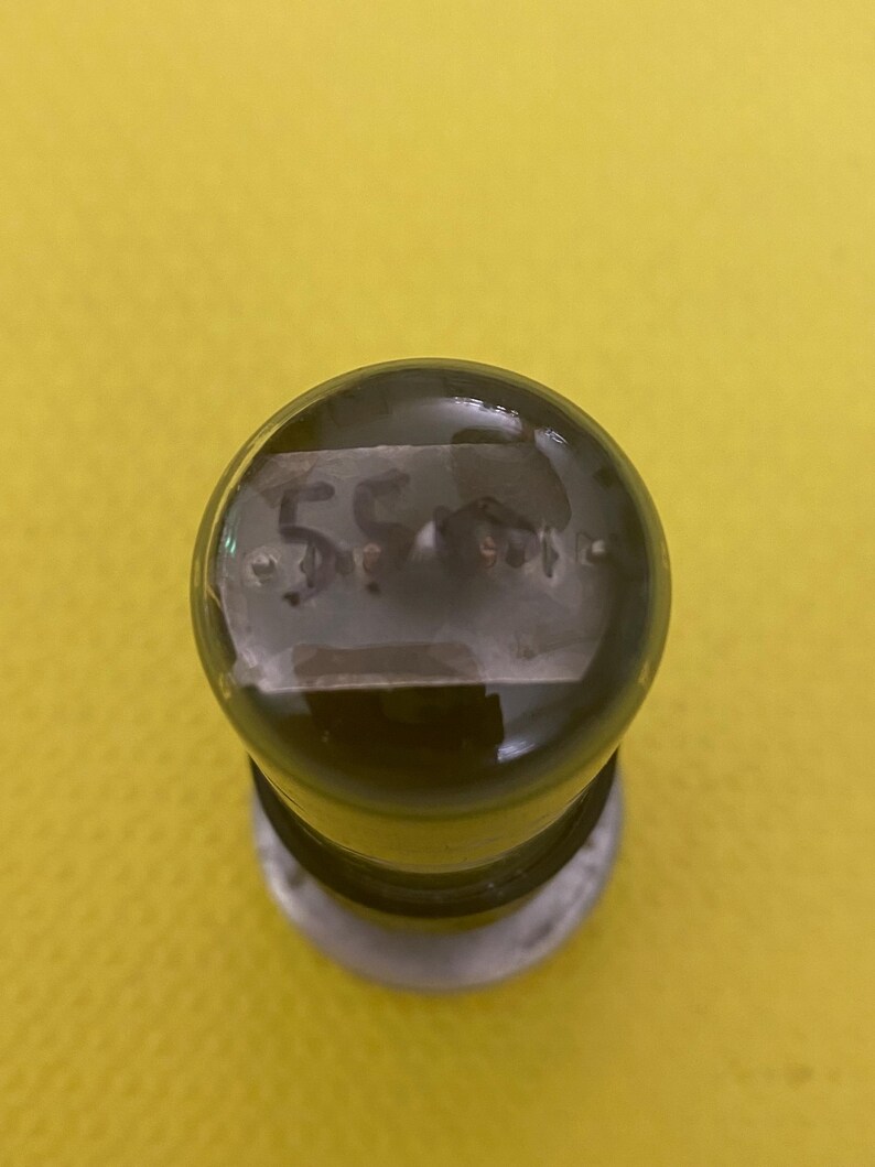 Sylvania 50L6 50L6GT Vacuum Tube Valve Gray and Silver Glass - Etsy Canada