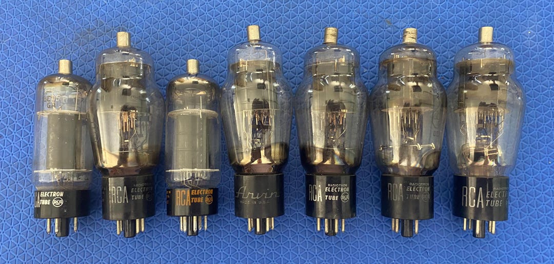 7 RCA 6CD6 6CD6G 6CD6GA Vacuum Tubes Valves NOSNIB / Nos-testing Lot of ...