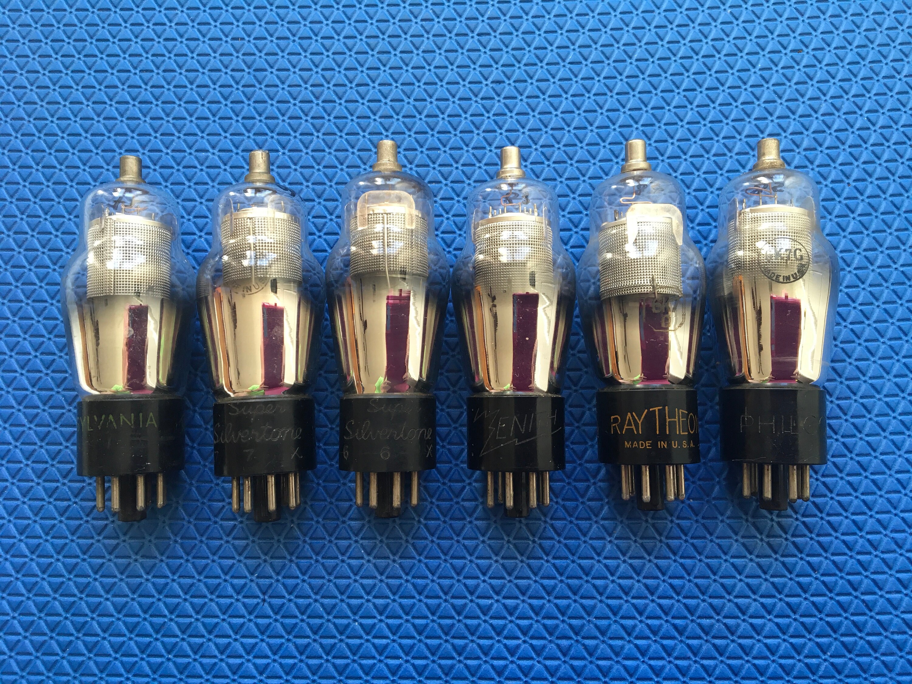 Electronics & Accessories Stereos & Home Audio 3 6B8 6B8G Vacuum Tubes ...