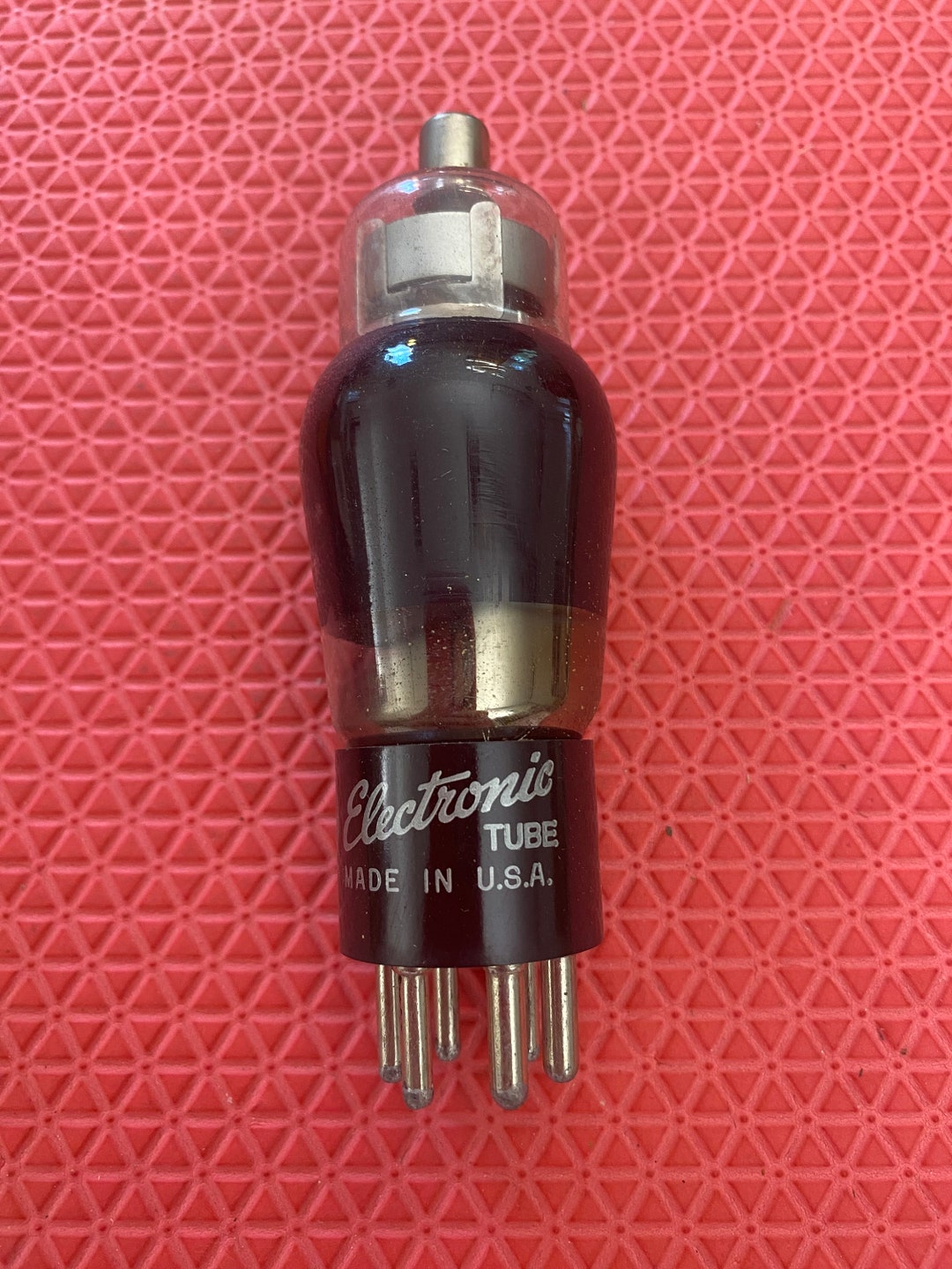 General Electric 6C6 Vacuum Tube Valve Beautiful Black & Silver ...