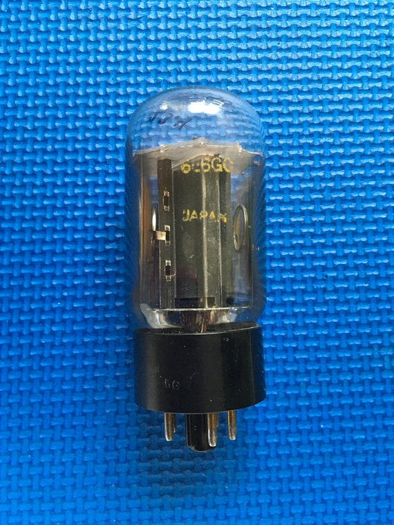 Matsushita 6L6 6L6GC Vacuum Tube Valve Black Plate Nos-testing | Etsy