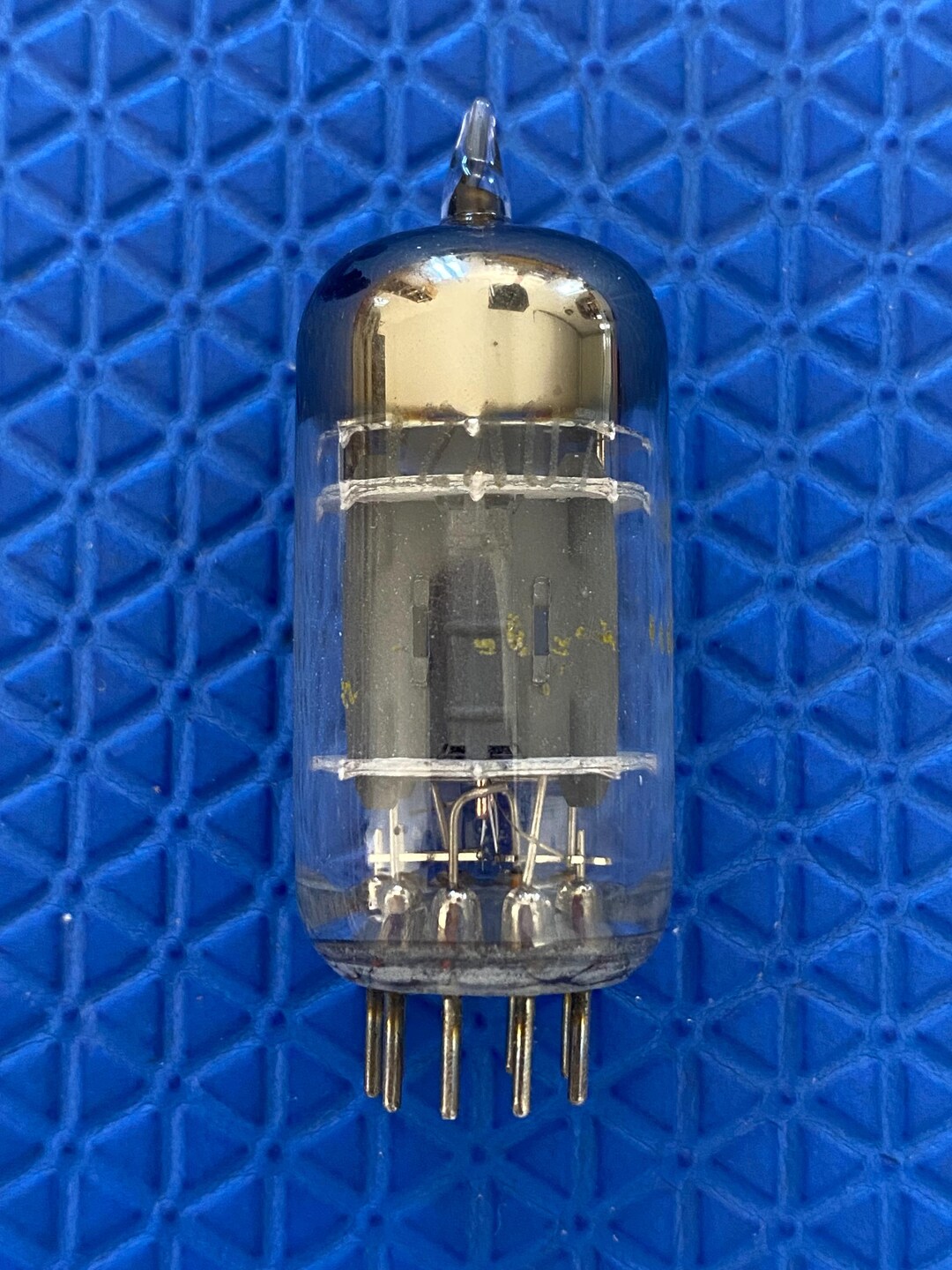 Sylvania 12AU7 12AU7A Vacuum Tube Valve Nos-testing Copper Support Rods ...