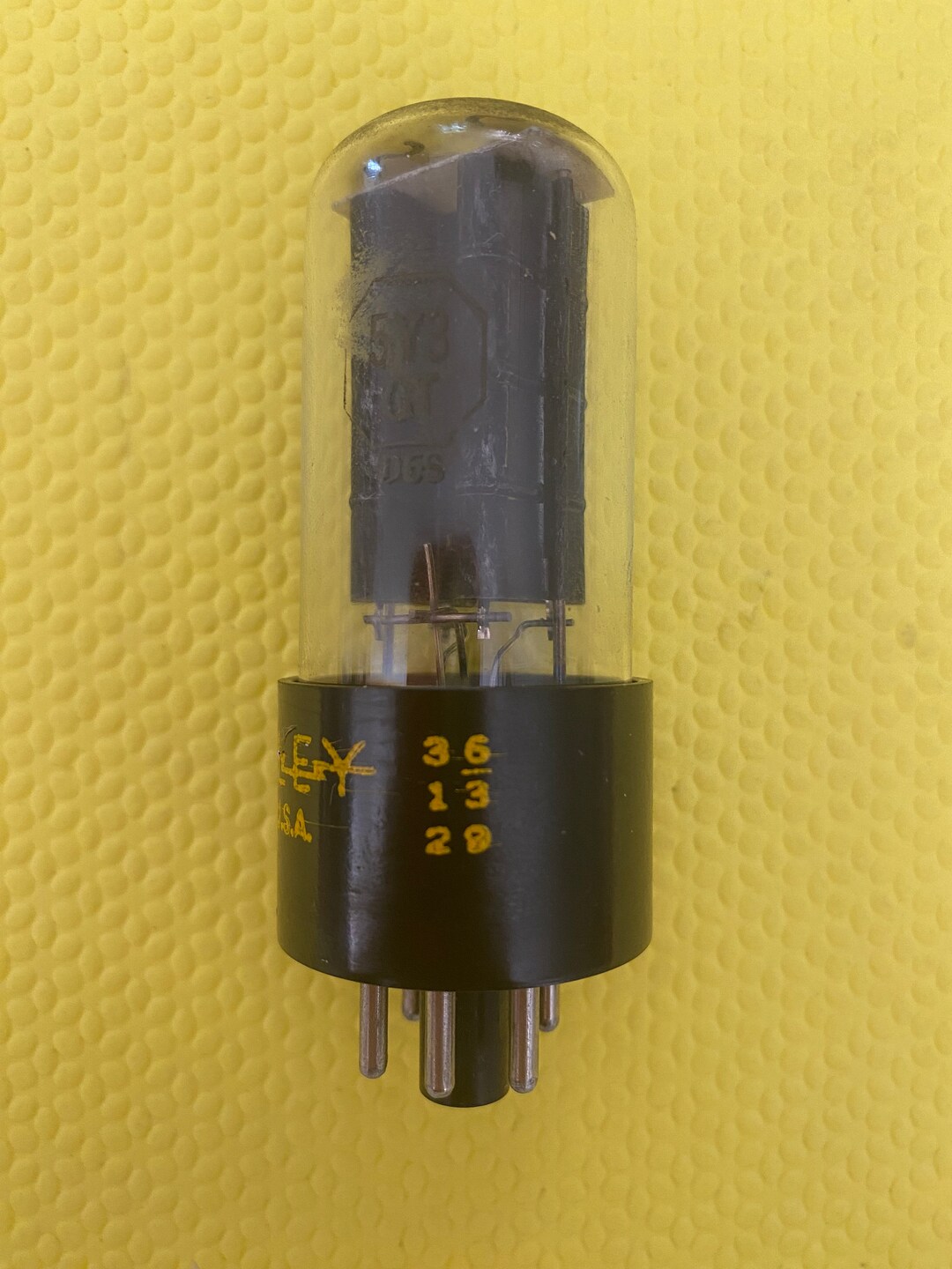 Sylvania 5Y3 5Y3GT Vacuum Tube Valve Rectifier - Etsy