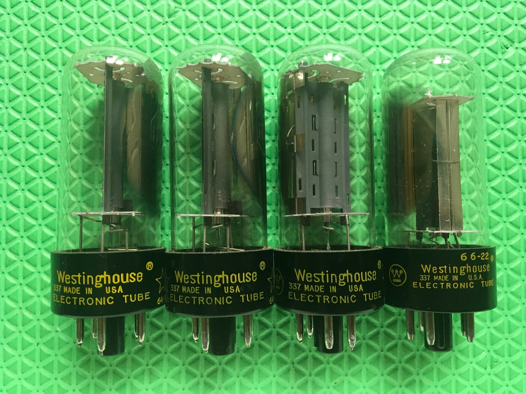 4 Westinghouse 17DE4 Vacuum Tubes Valves NOS NIB Lot of Four Quad - Etsy