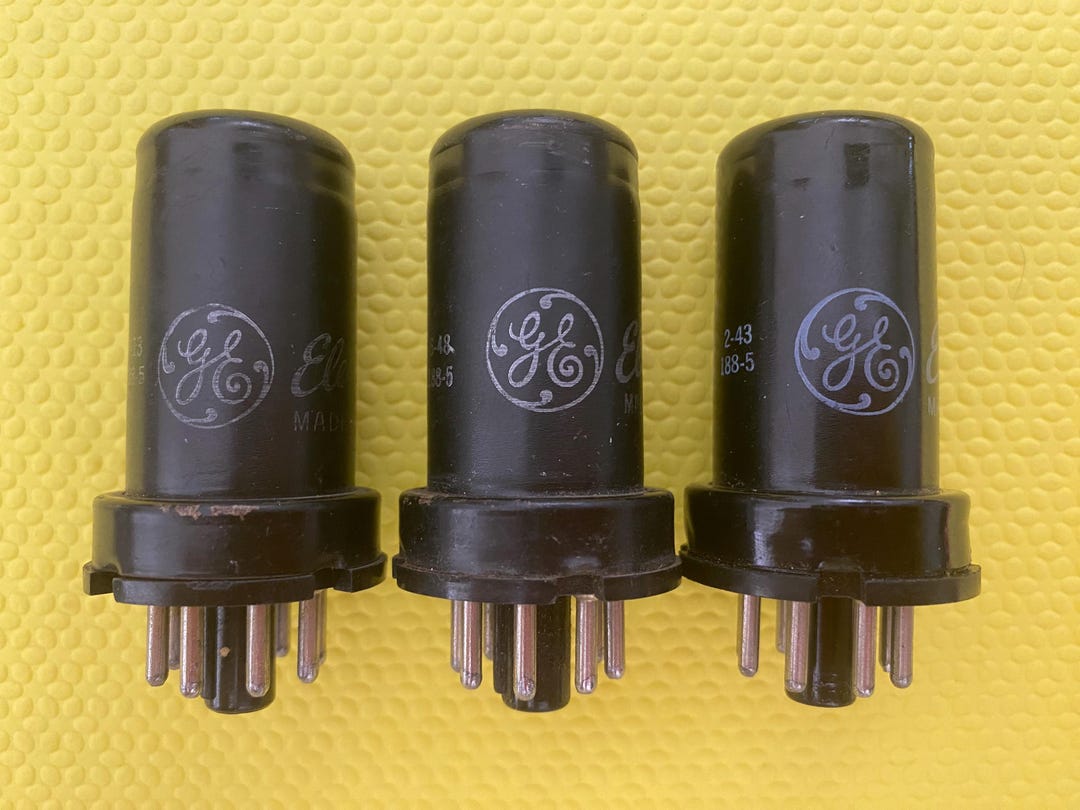 3 General Electric GE 12SG7 Vacuum Tubes Valves Lot of Three - Etsy