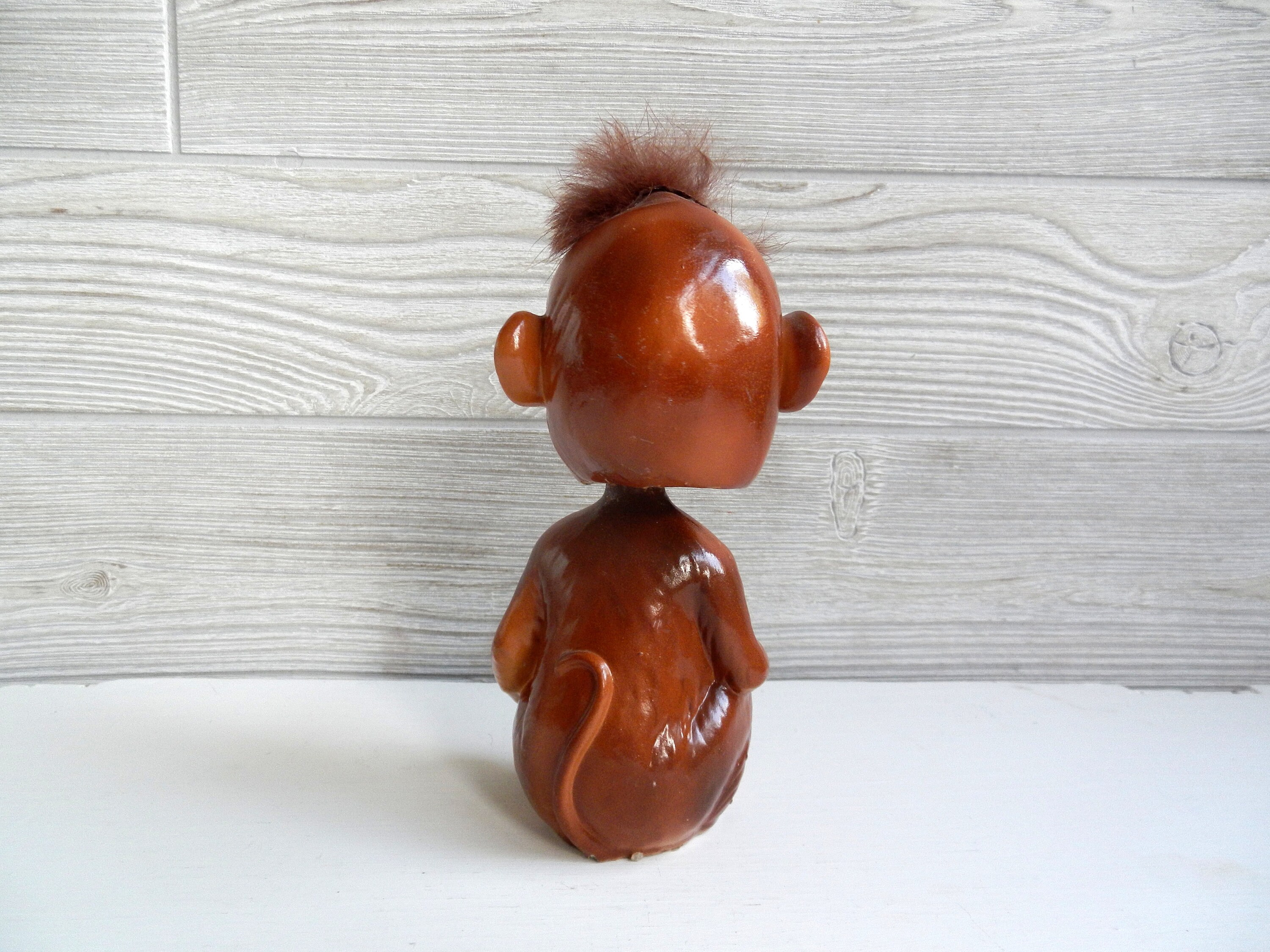 Vintage Made in Japan Monkey Bobblehead With Blinking Eyes - Etsy