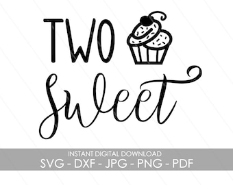 Two Sweet Svg | Etsy Canada