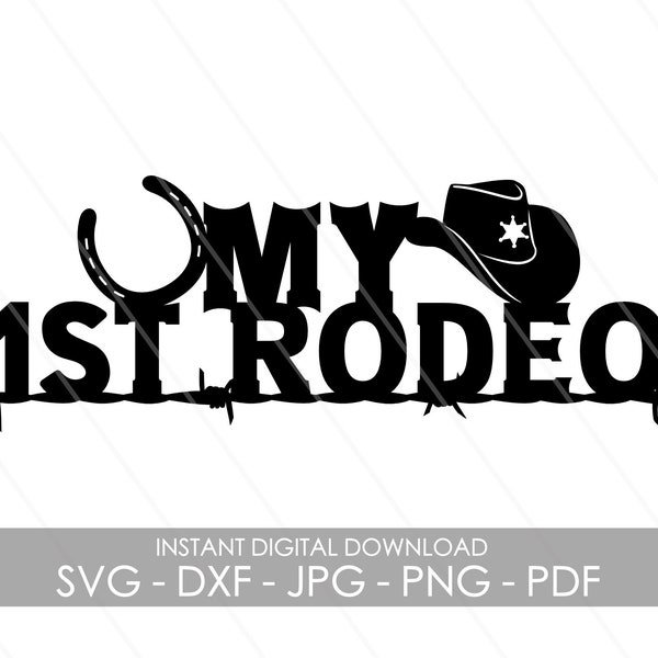 Rodeo Silhouette - Etsy
