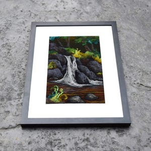 Wool Painting, Wool Picture, Fiber Art Painting, Needle Felting, Felted ...