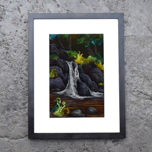 Wool Painting, Wool Picture, Fiber Art Painting, Needle Felting, Felted ...