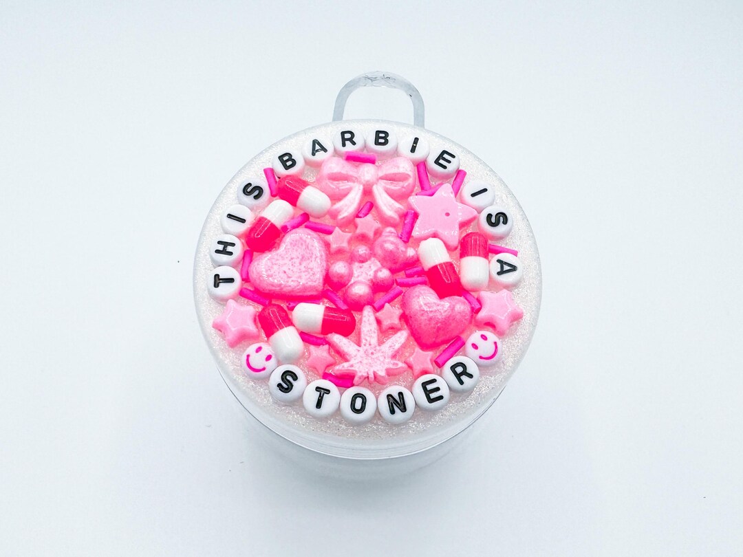 Pink ‘this Barbie is a Stoner’ Stash Jar - Etsy