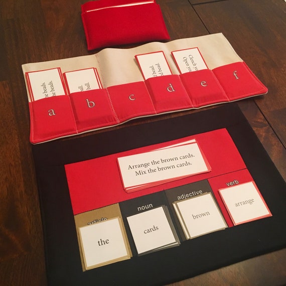 PDF Download Montessori Grammar Box Cards Montessori | Etsy